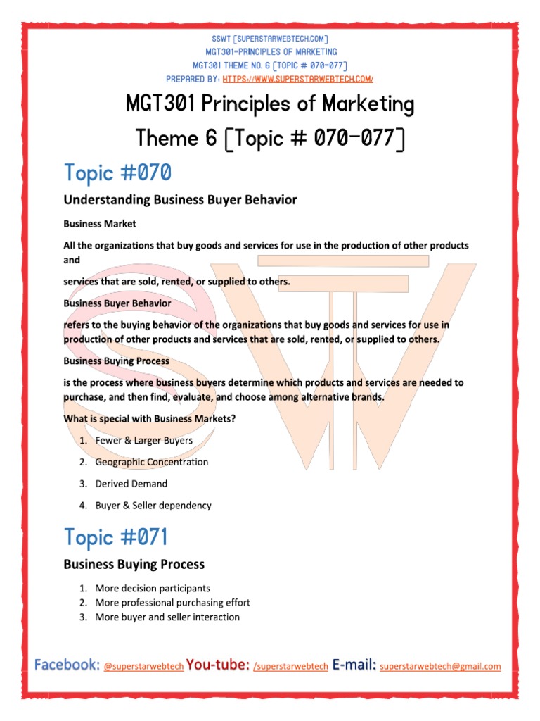 MGT301 Theme 6 | PDF
