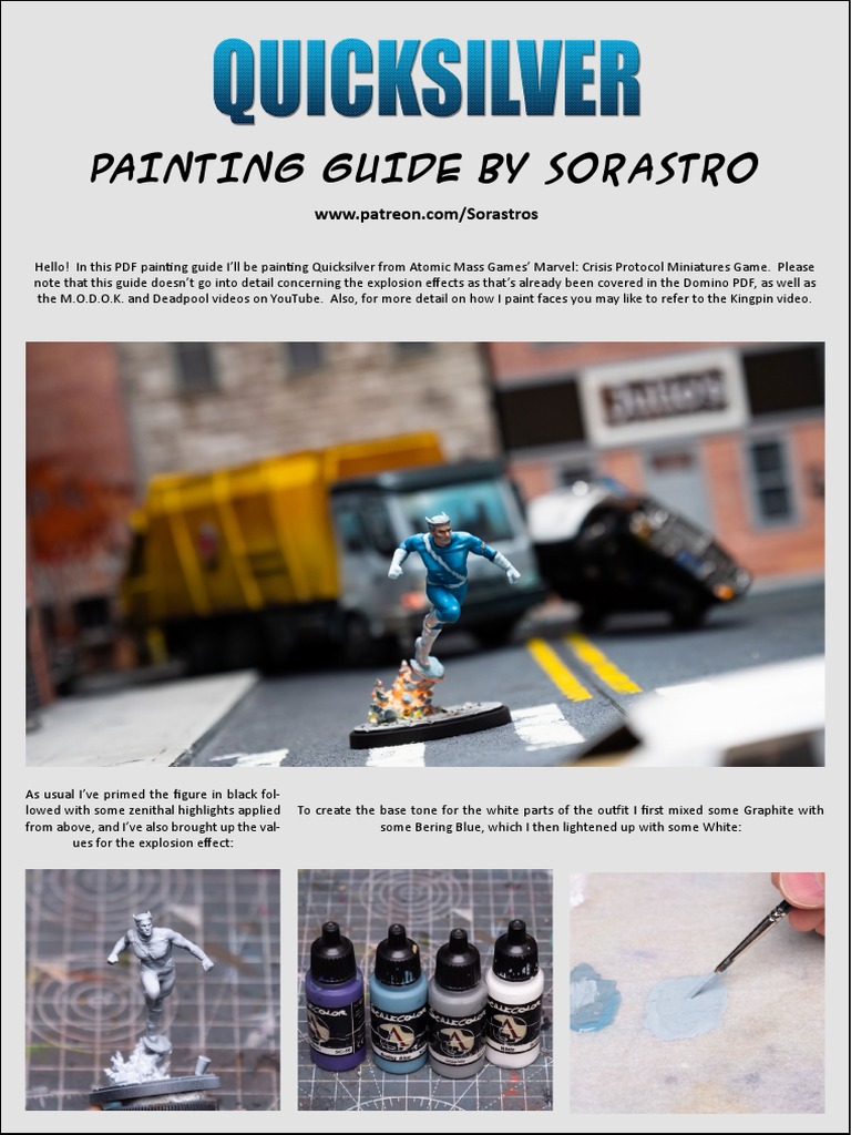 Quicksilver Painting Guide | PDF | Color | Vision