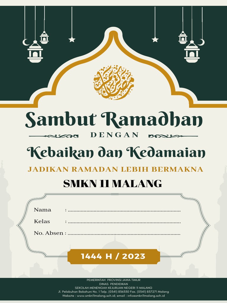 Buku Ramadhan 1444h Wajib Cetak | PDF
