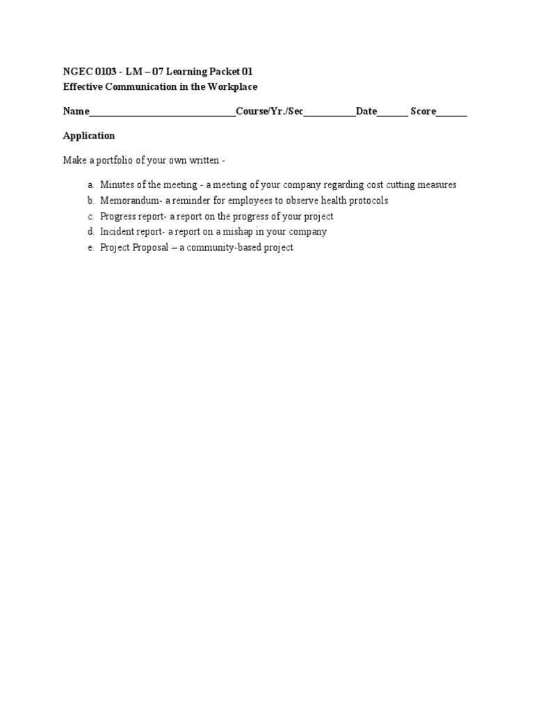 Bryan Joseph C. Orquiza - APPLICATION - NGEC 0103 - LM - 07 Learning ...