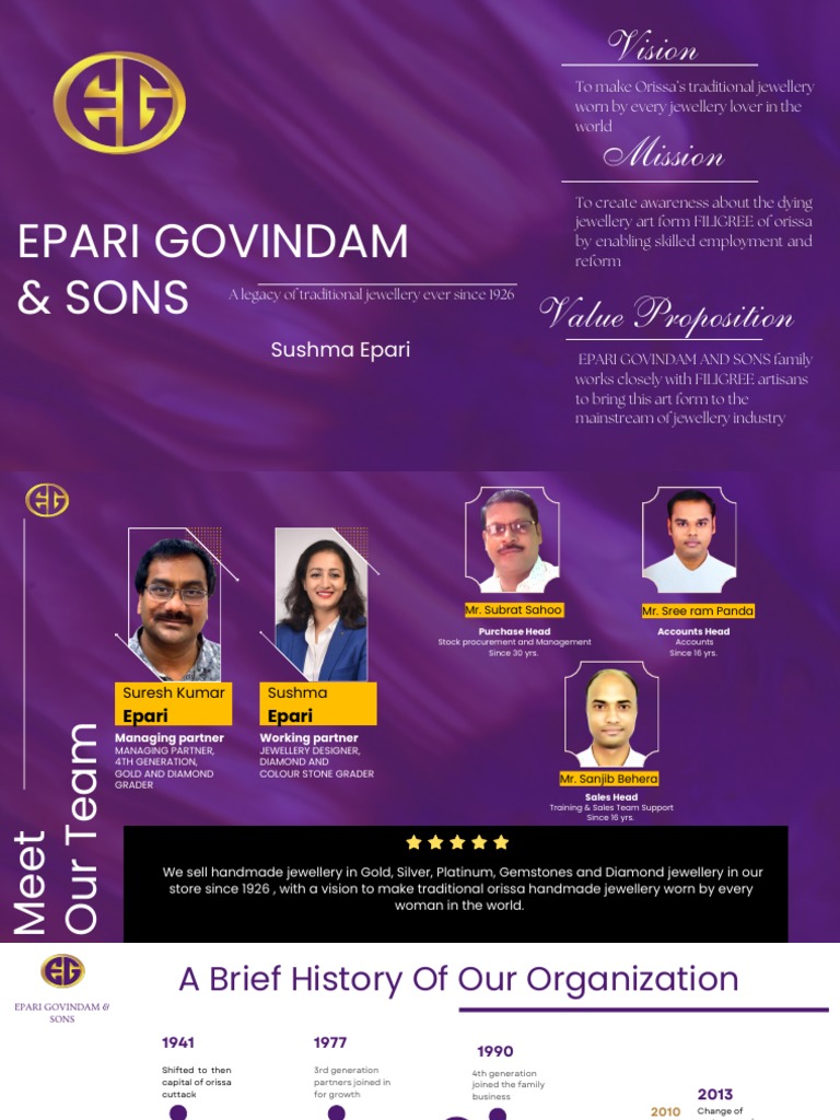 Epari Govindam: Legacy of Filigree Jewelry | PDF | Jewellery ...