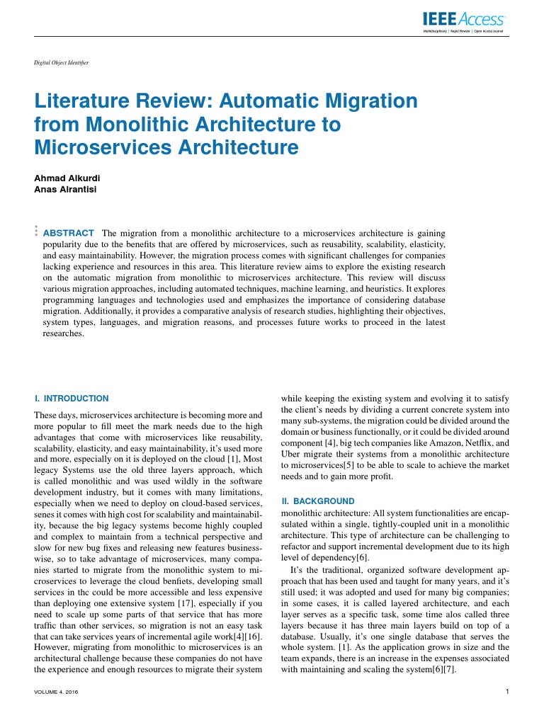 IEEE Access LaTeX Template 1 | PDF | Databases | Cloud Computing
