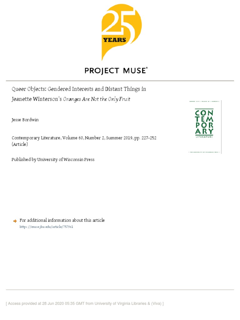 Queer Objects | PDF | Feminism | Gender Studies