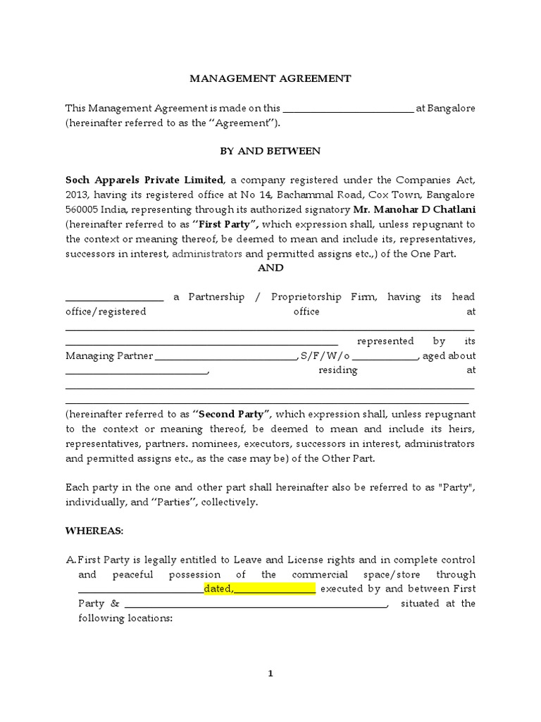 FOCO Agreement - Draft | PDF | Arbitration | Payments