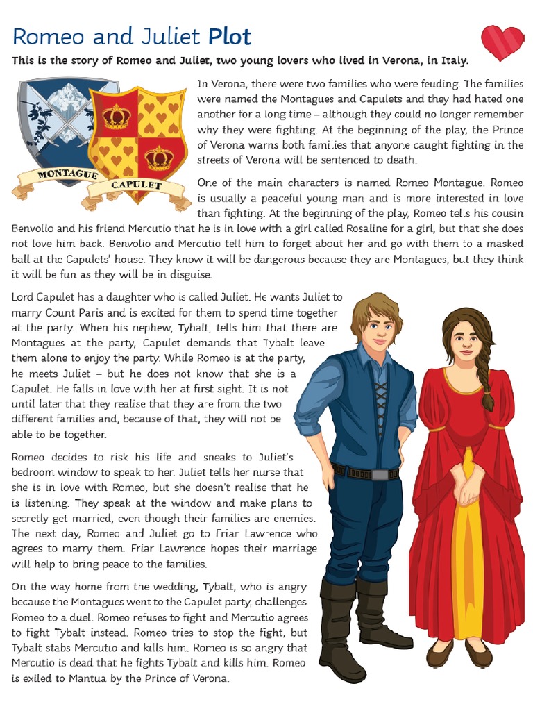 Romeo and Juliet Plot | PDF