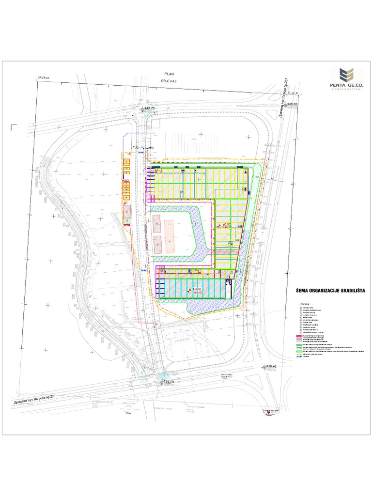 4. RETAIL PARK VRANJE organizacija gradilista Model | PDF
