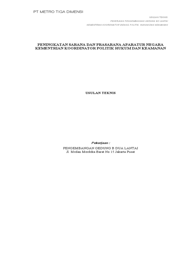 USTEK Gedung | PDF | Seni | Teknologi & Rekayasa