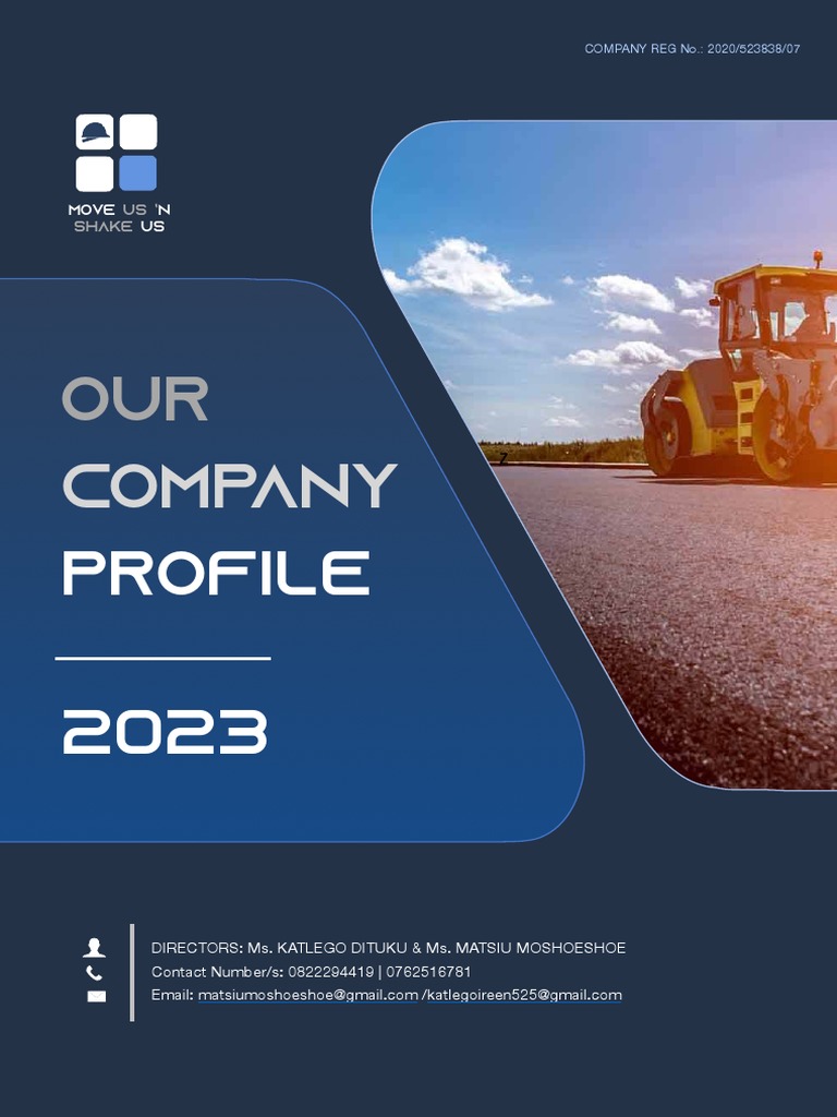 Move Us N Shake Us Company Profile 2023 | PDF