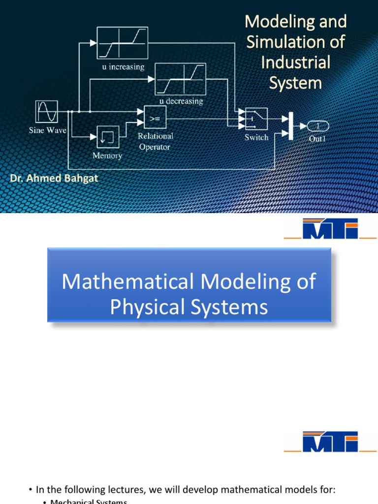 3 - Mathematical Modeling of Physical Systems | PDF | Fluid Dynamics | Mathematical Model