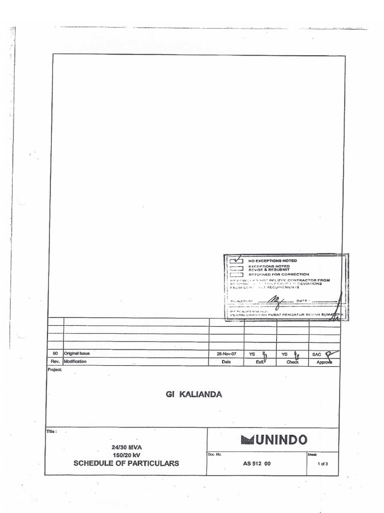 Internal TRF #2 30 MVA UNINDO | PDF