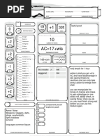 D&D Beyond Original Character Sheet | PDF | Dungeons & Dragons | Gary ...