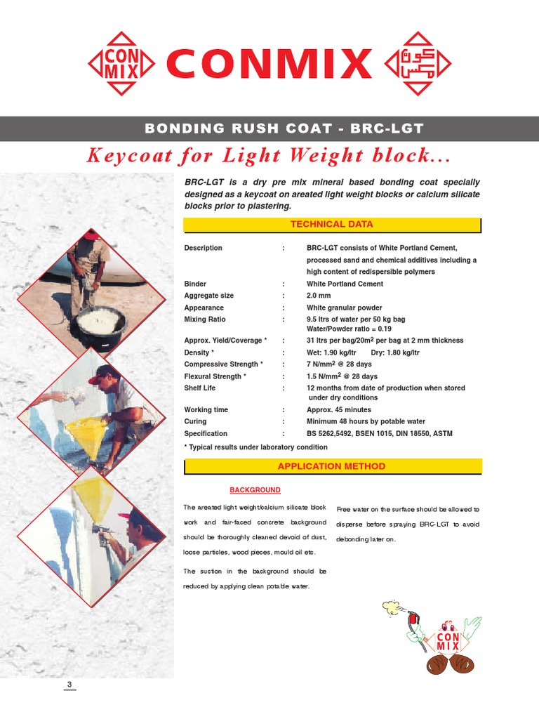 Tec 092400 Met Dor 003a Conmix BRC LGT | PDF