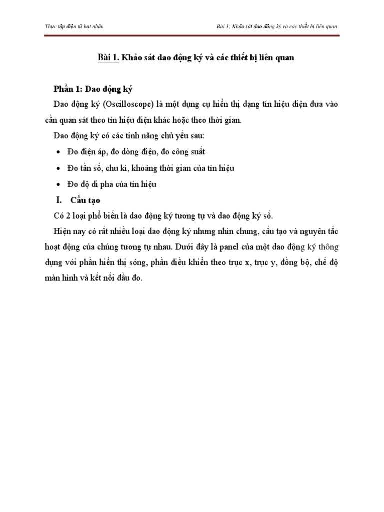 Bài 1 - Dao Đ NG Ky | PDF