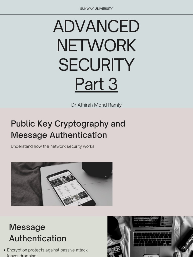 SEC3014 Part3 | PDF | Cryptography | Public Key Cryptography