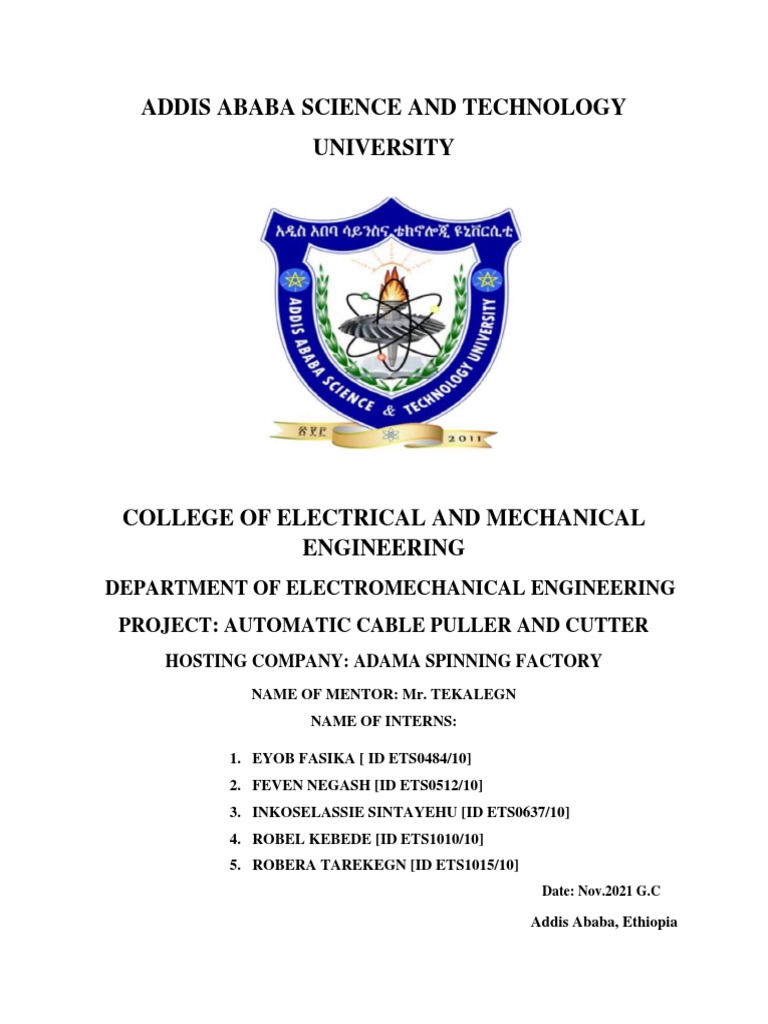 Project Final | PDF | Programmable Logic Controller | Switch