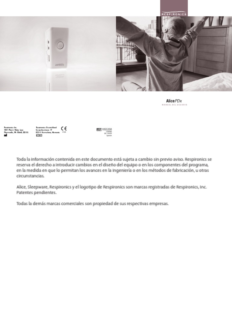 Alice PDX User Manual Es | PDF | Electrocardiografia | Almacenamiento ...