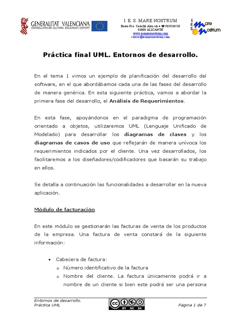 Práctica Final UML | PDF