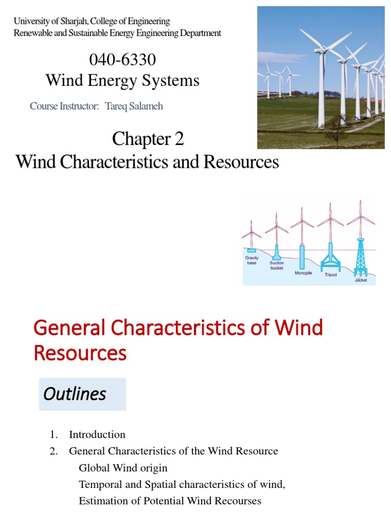 Wind Energy Training Ch#2 | PDF