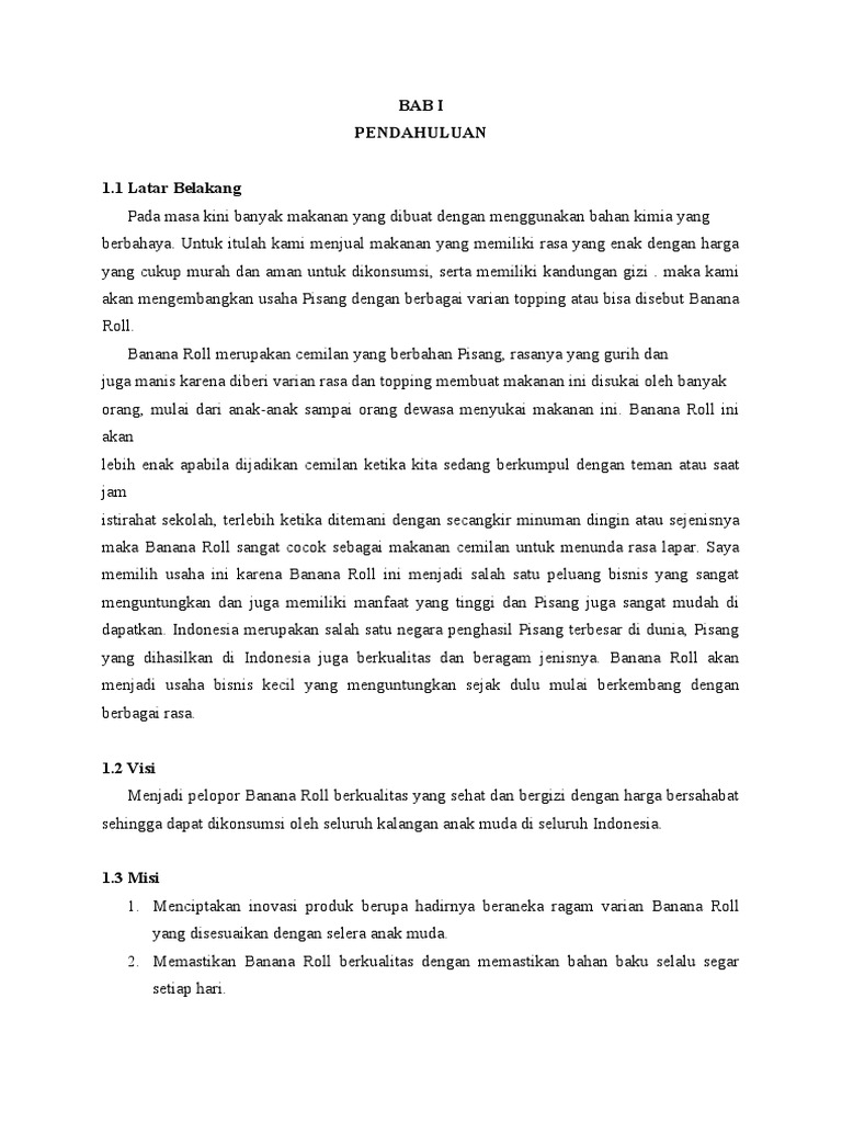 Proposal Kegiatan Usaha P5 | PDF