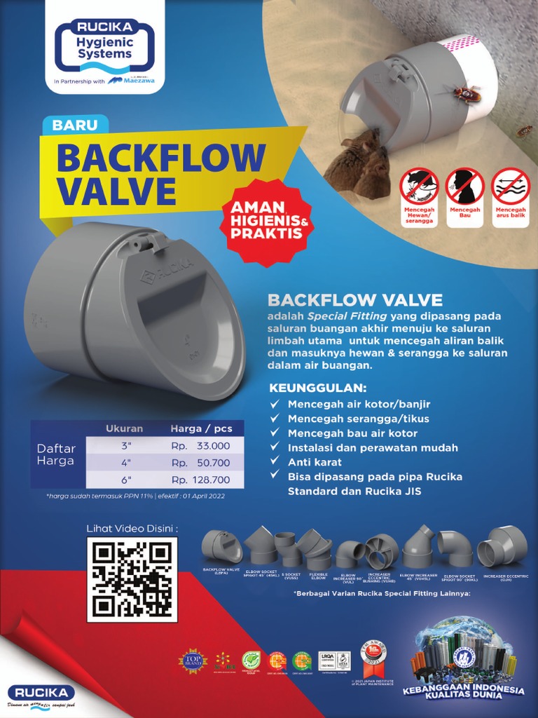 Trade Presenter Rucika Backflow Valve | PDF