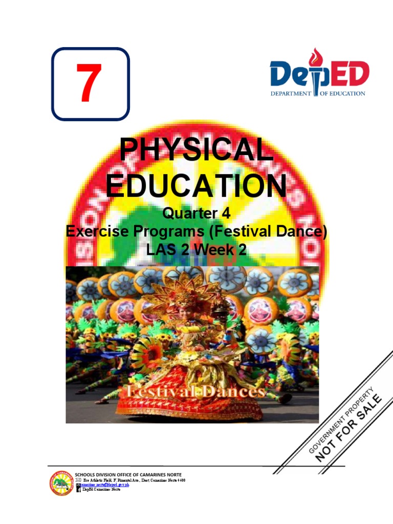 Q4 Pe 7 Las 2 Week 2 | PDF | Festival | Philippines