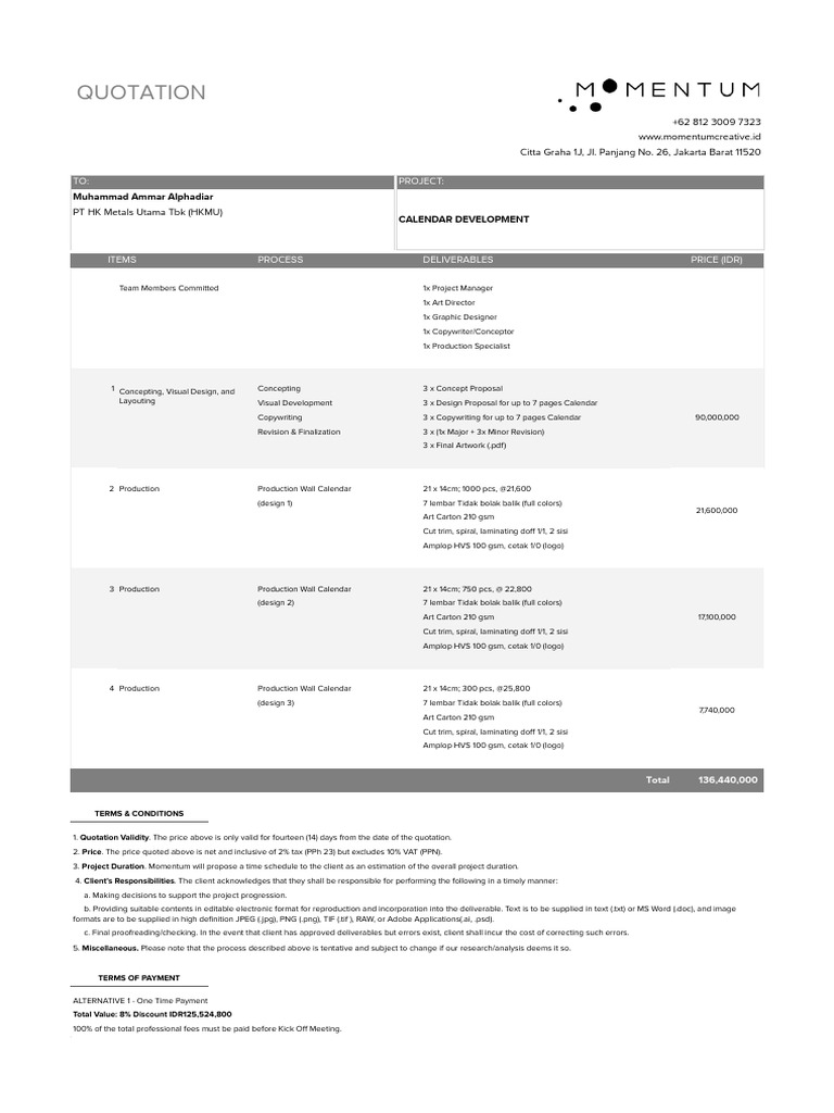 (HKMU) Calendar Quotation | PDF | Computing