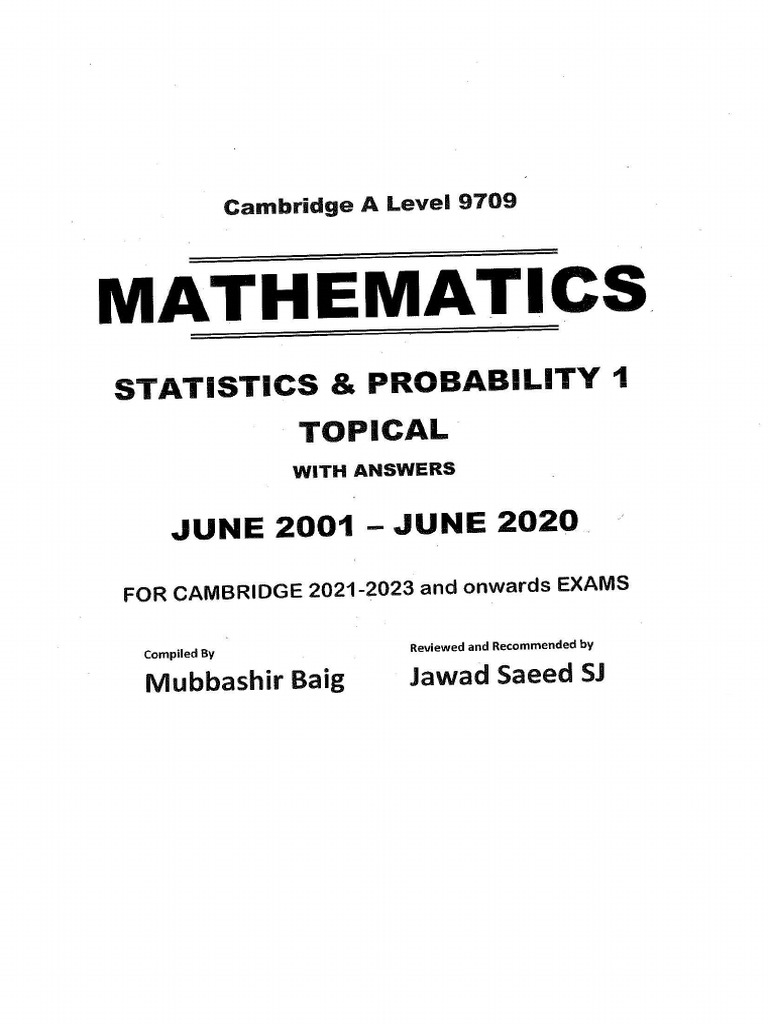 Math S1 Topical | PDF