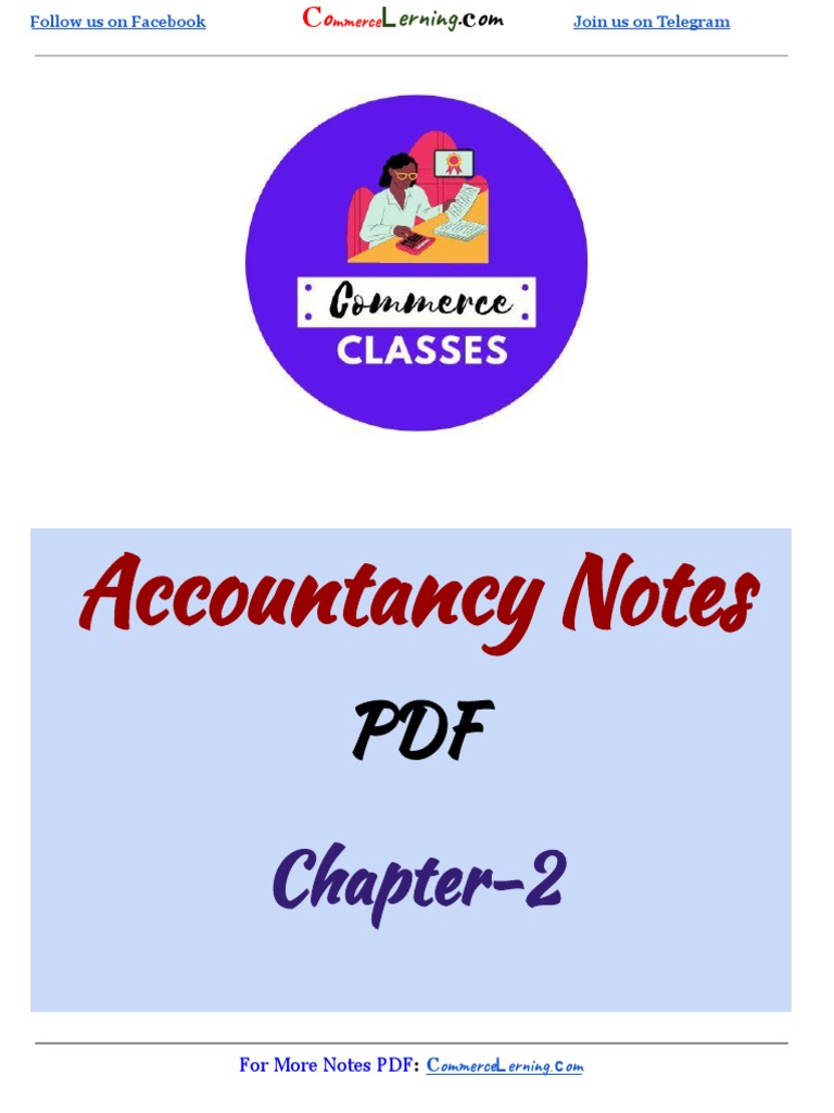 Accountancy Notes PDF Class 12 Chapter 2 | PDF | Goodwill (Accounting ...