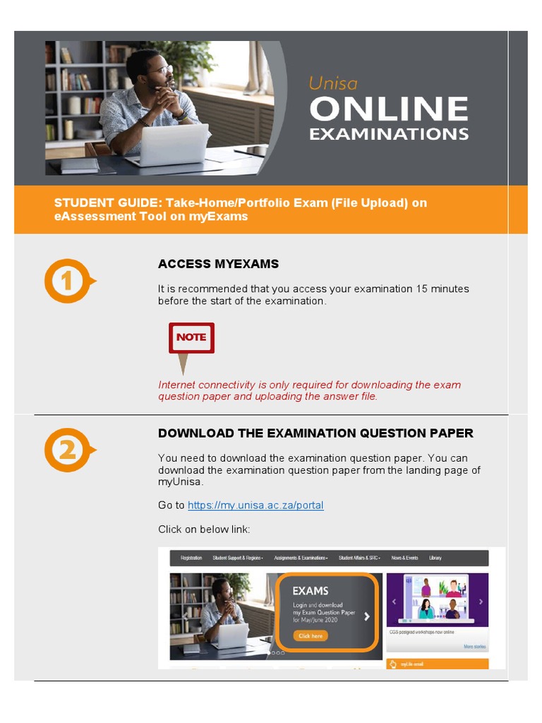 Student Help Guide - Take-Home - Portfolio On Myexams | PDF | Online And Offline | Safari (Web ...