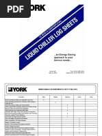 Chiller Log Book | PDF | Chemical Engineering | Gas Technologies