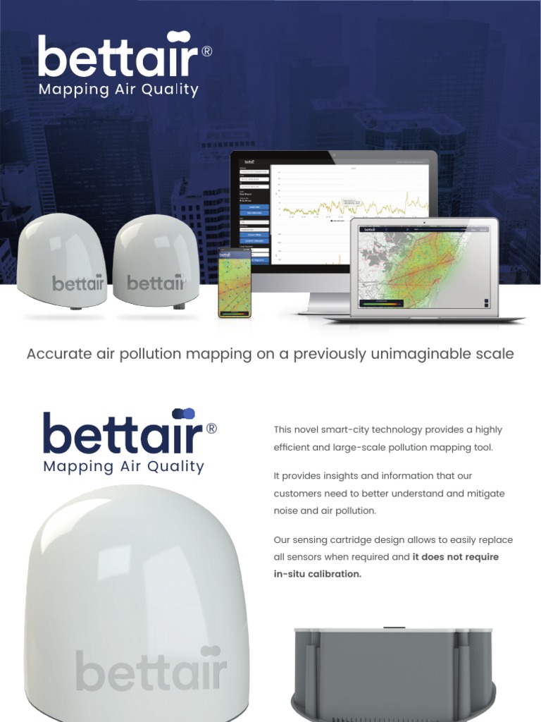 Bettair Brochure V13.8 EN | PDF | Air Pollution
