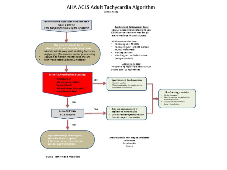 Website Tachycardia Algorithm Diagram | PDF | Cardiovascular Diseases ...
