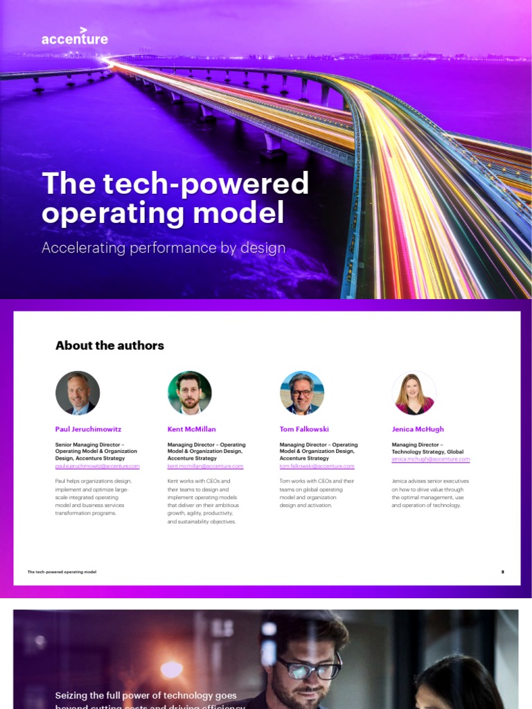 Accenture TheTech PoweredOperatingModel 2023 15 | PDF | Business Model ...