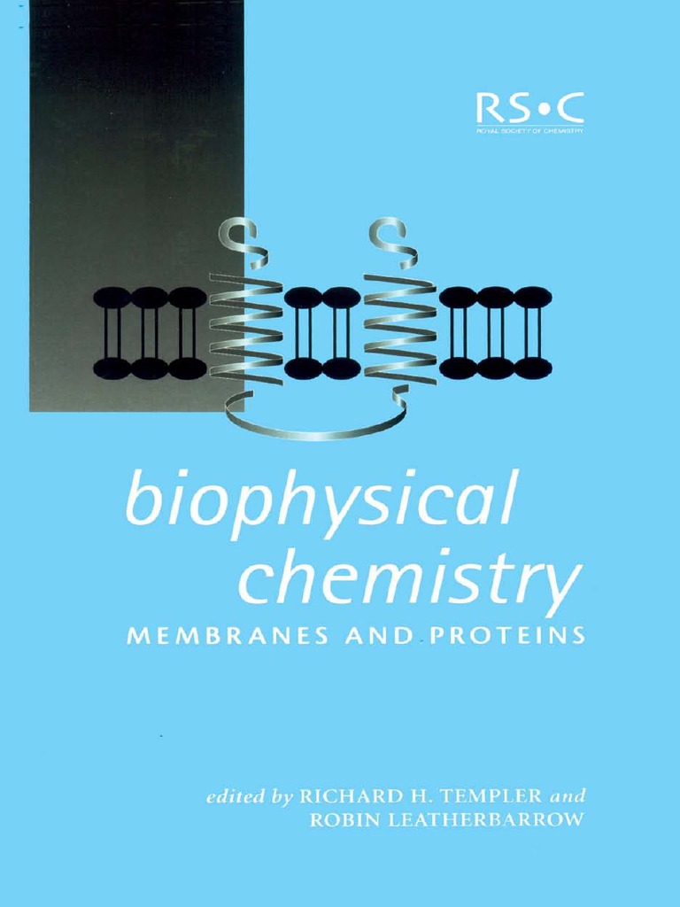Biophysical Chemistry | PDF | Alpha Helix | Lipid Bilayer