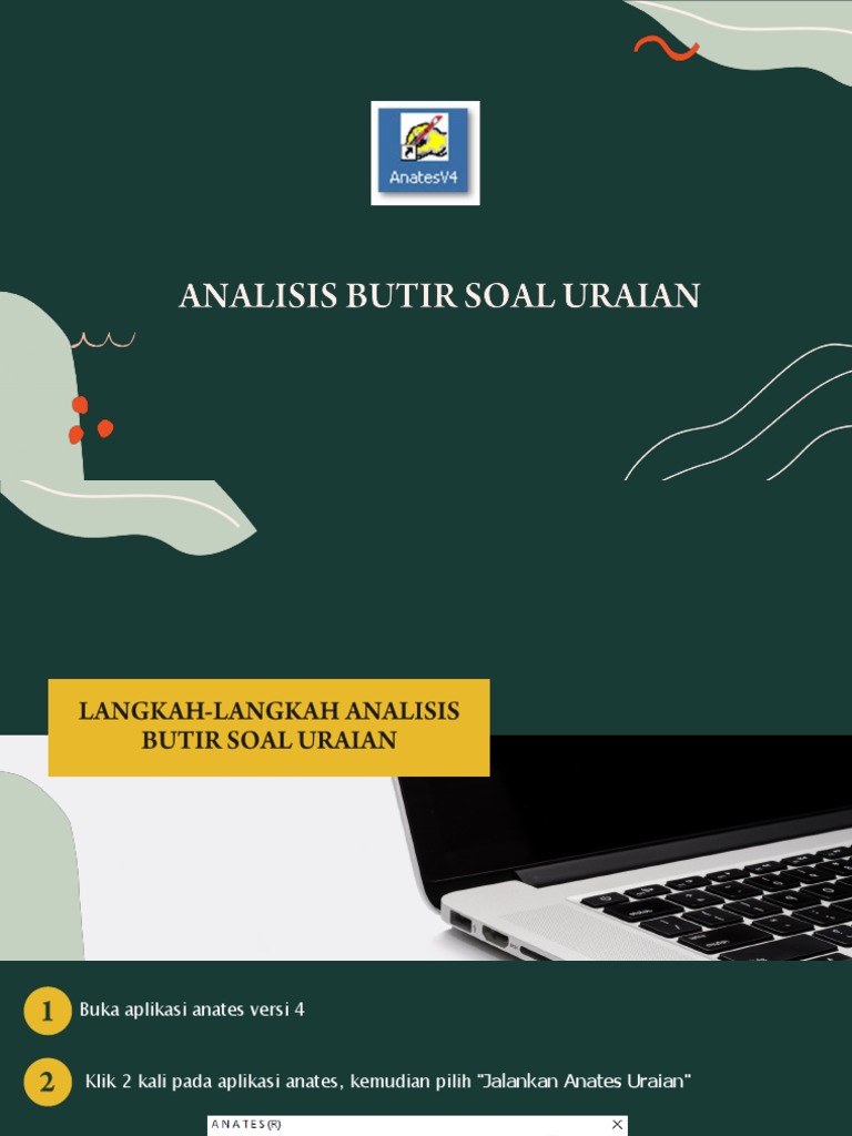 Panduan Analisis Anates V4 Uraian | PDF