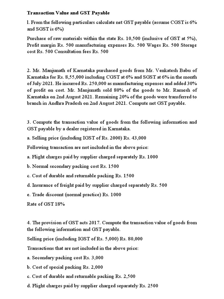 CTM 2 | PDF | Value Added Tax | Cost