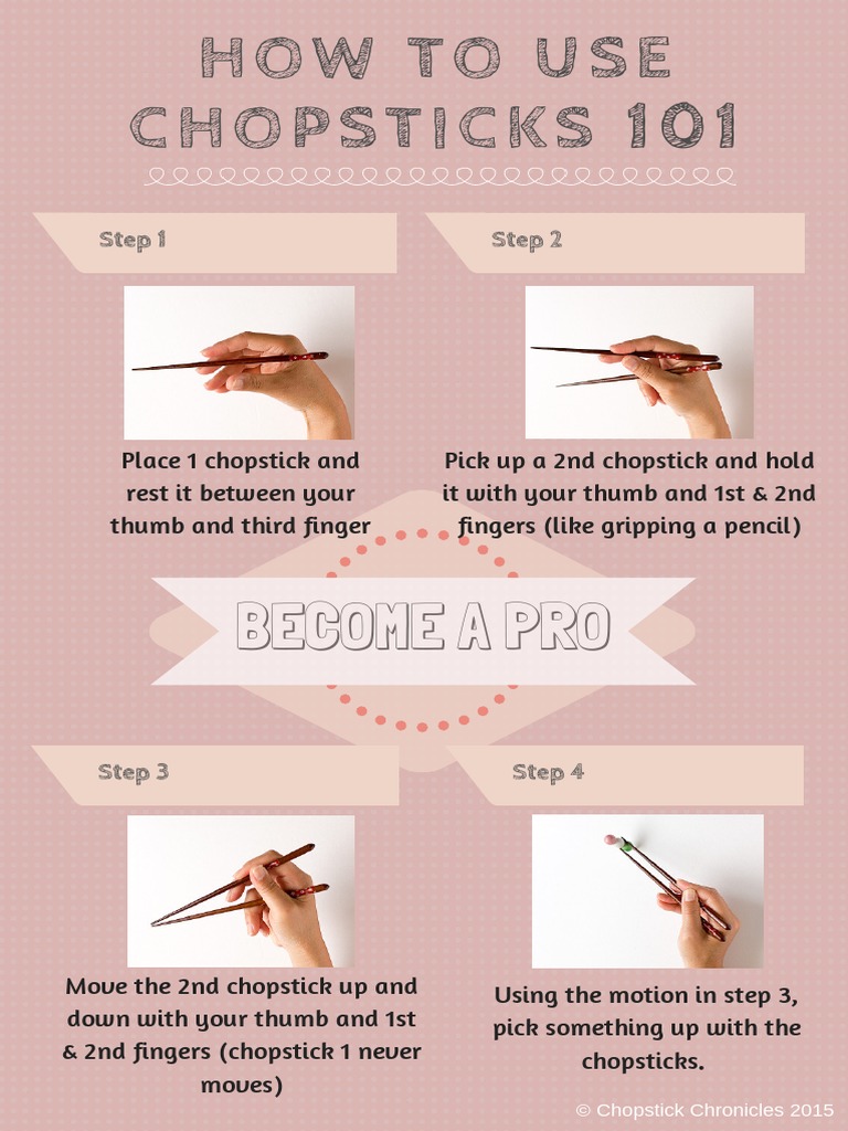 HOw To Use Chopsticks | PDF