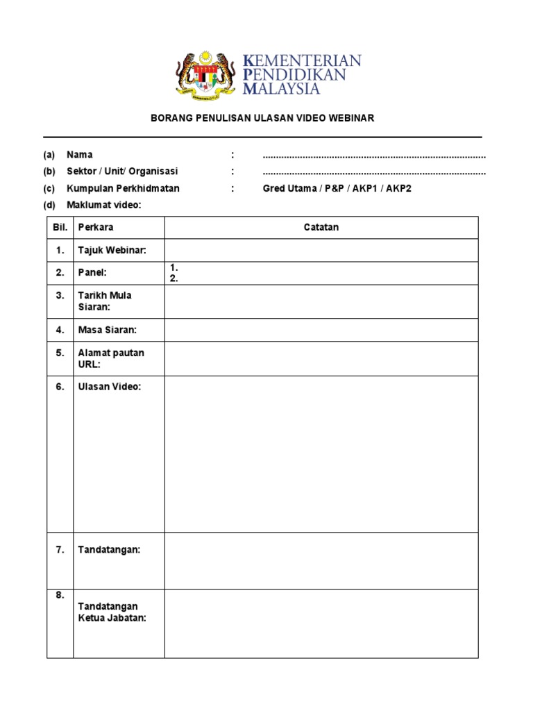Ulasan webinar | PDF