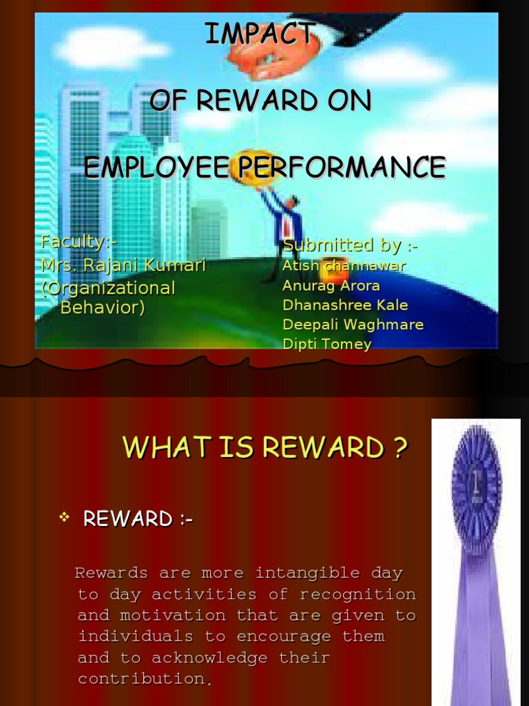 Rewards On Employee Performance | PDF