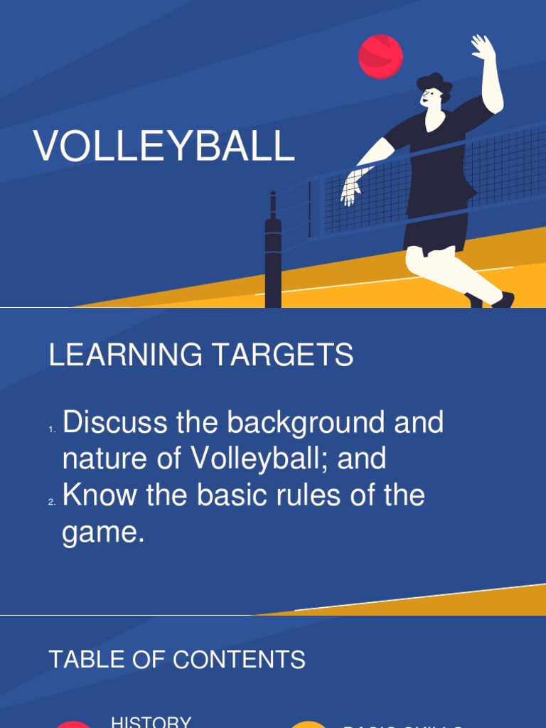 Volleyball | PDF | Volleyball | Sports Rules And Regulations