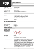 MSDS Hand Soap PDF | PDF | Dangerous Goods | Personal Protective Equipment
