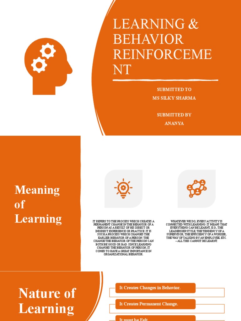 Learning & Behavior Reinforcement | PDF | Reinforcement | Learning Learning & Behavior Reinforcement | PDF | Reinforcement | Learning