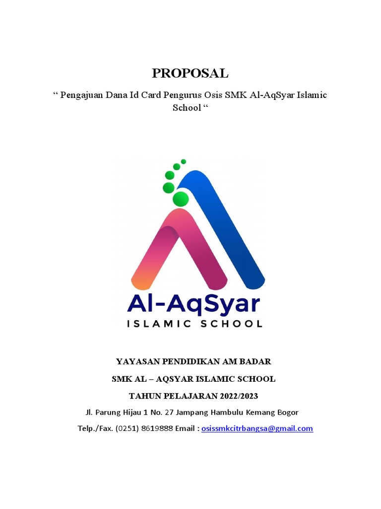 Proposal Id Card | PDF