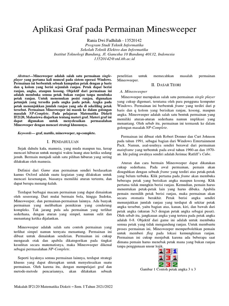 Makalah Matdis 2021 | PDF