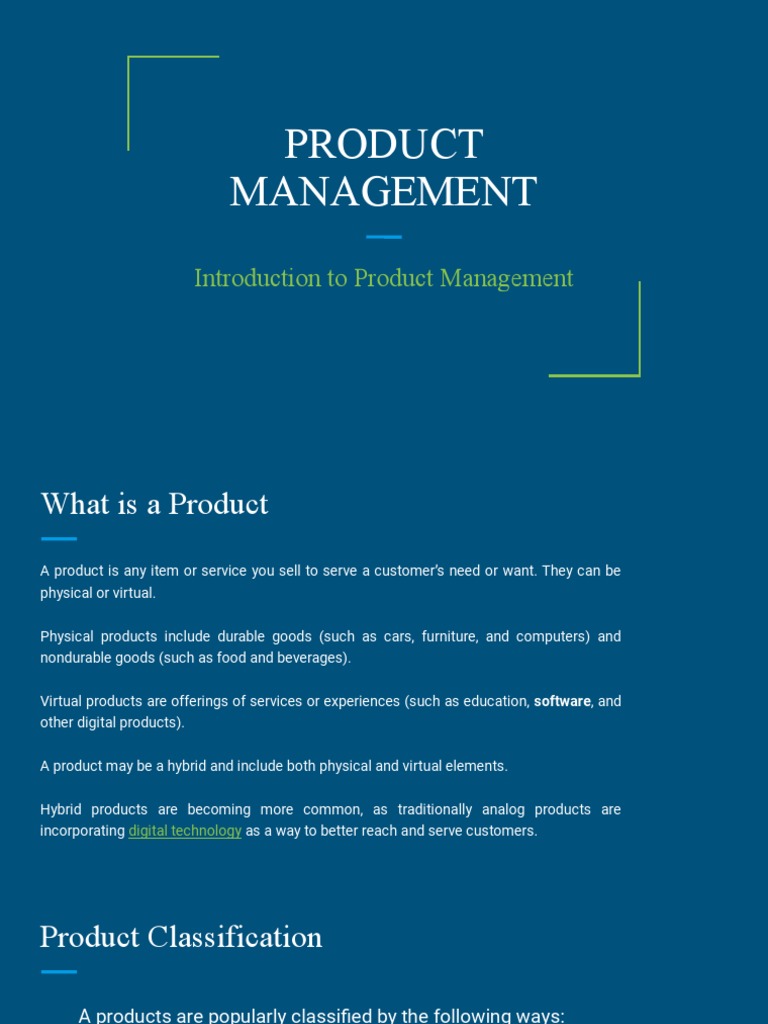 Product Management | PDF | Scrum (Software Development) | Agile ...