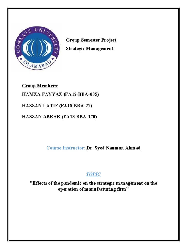 SM Project | PDF | Supply Chain Management | Supply Chain