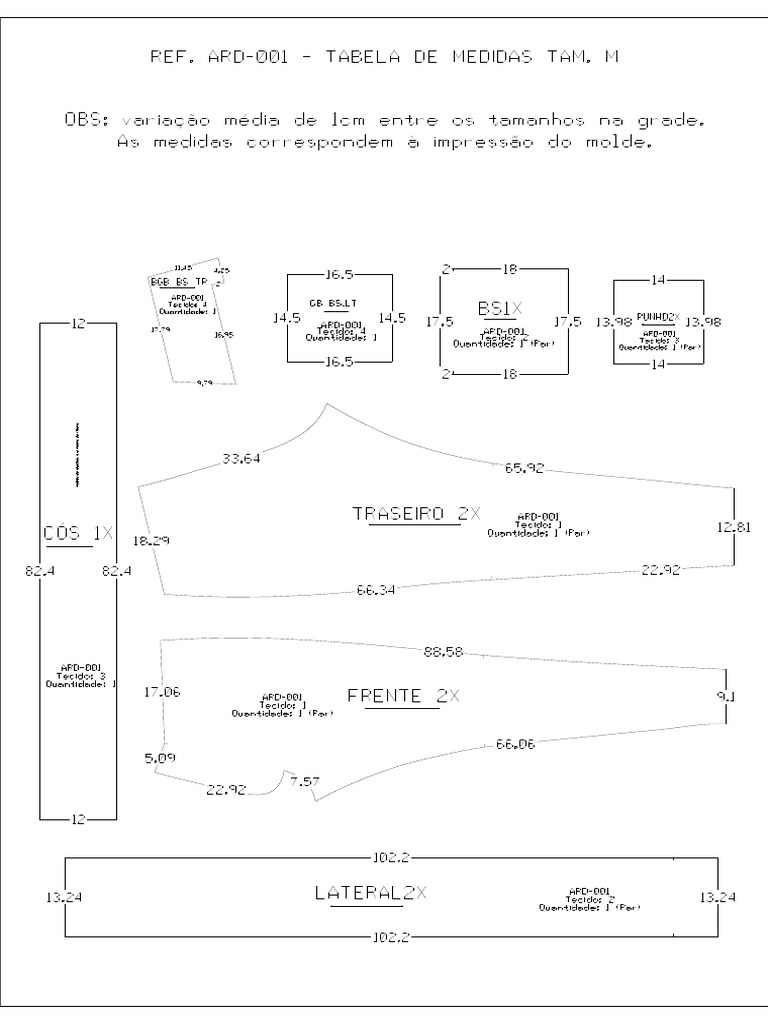 Molde 001 | PDF