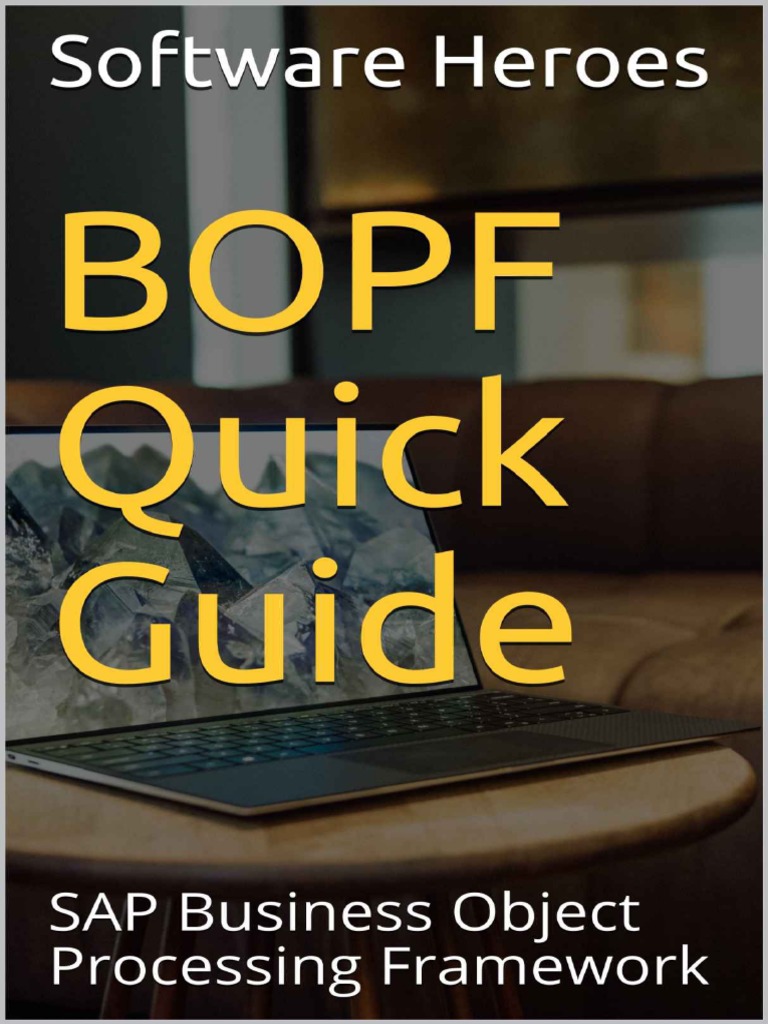 Sap Bopf Quick Guide Pdf Databases Class Computer Programming