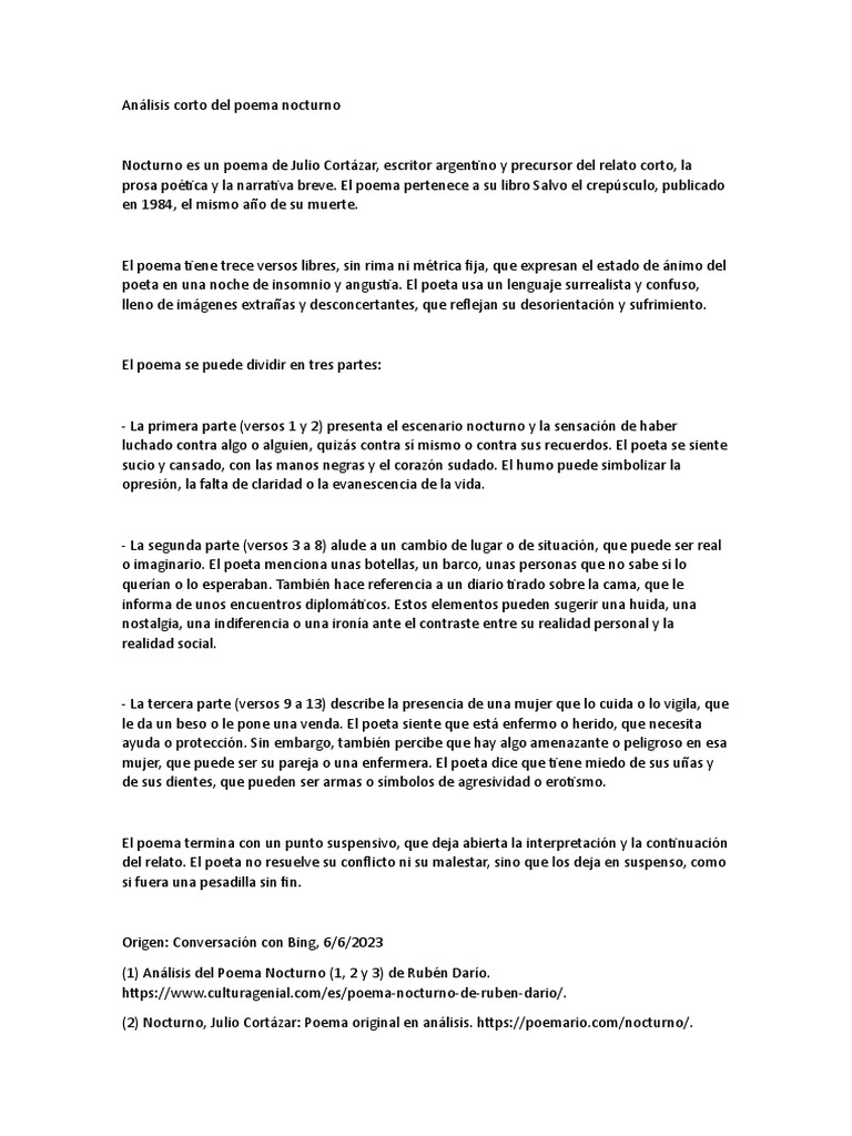 Analisis Poema | PDF