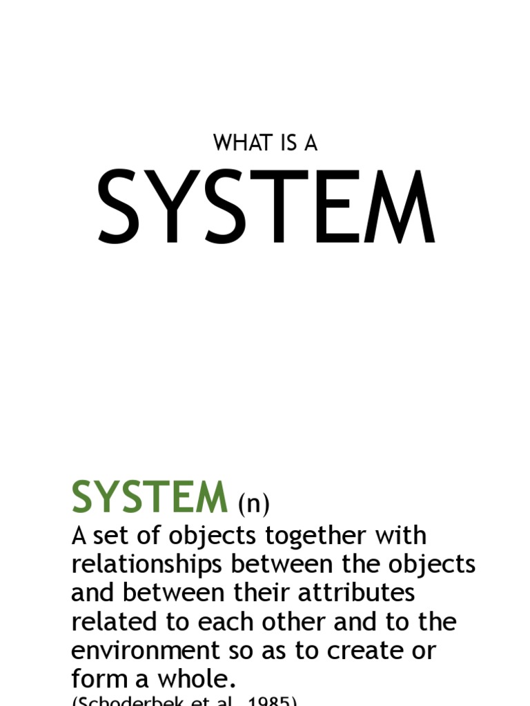 THE Systems Theory - Group 4 | PDF | System | Systems Theory